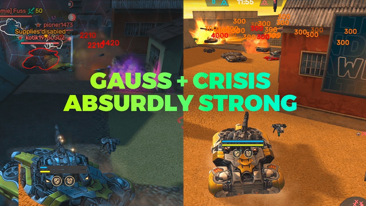 THIS NEW GAUSS IS ABSURDLY STRONG! - Tanki online - YouTube