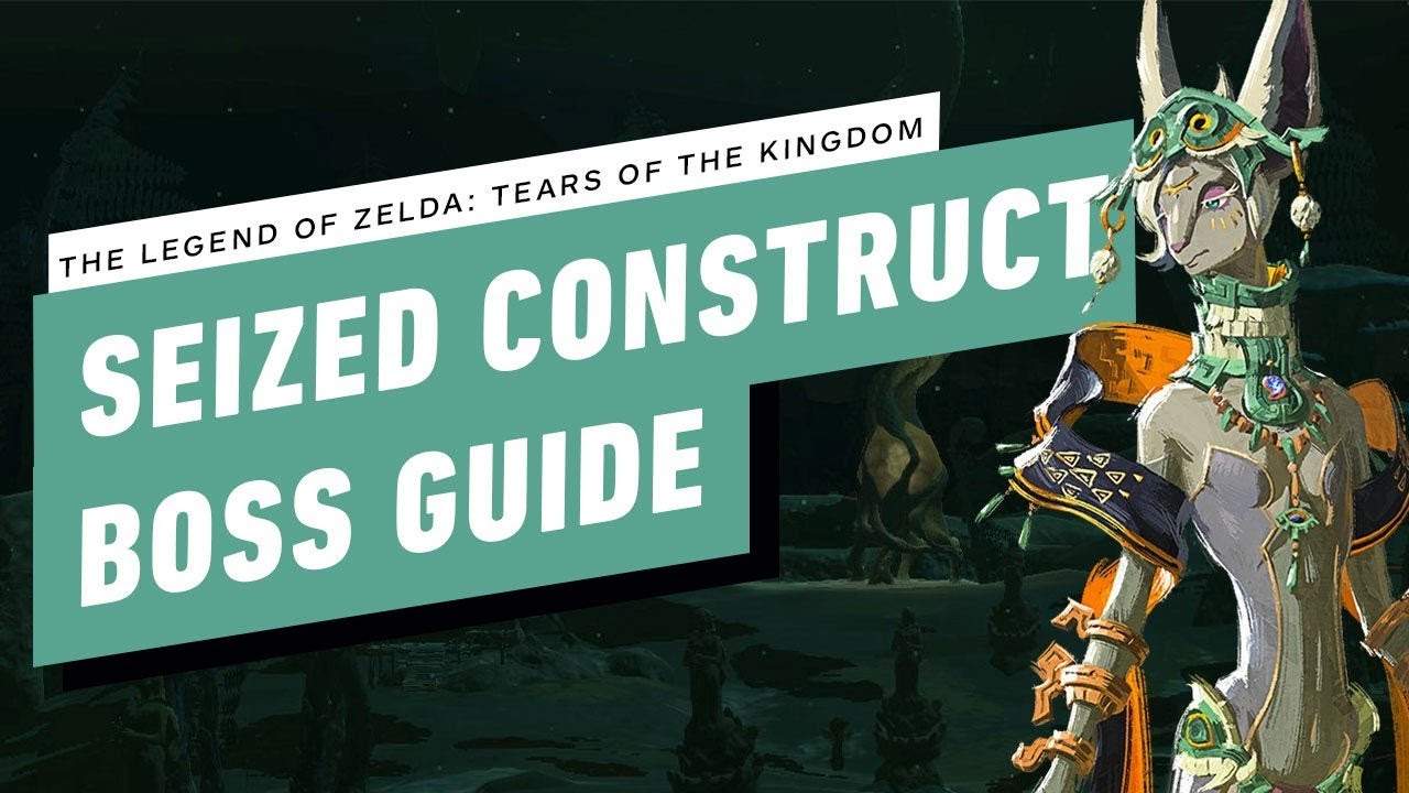 The Legend of Zelda: Tears of the Kingdom - Seized Construct Boss ...