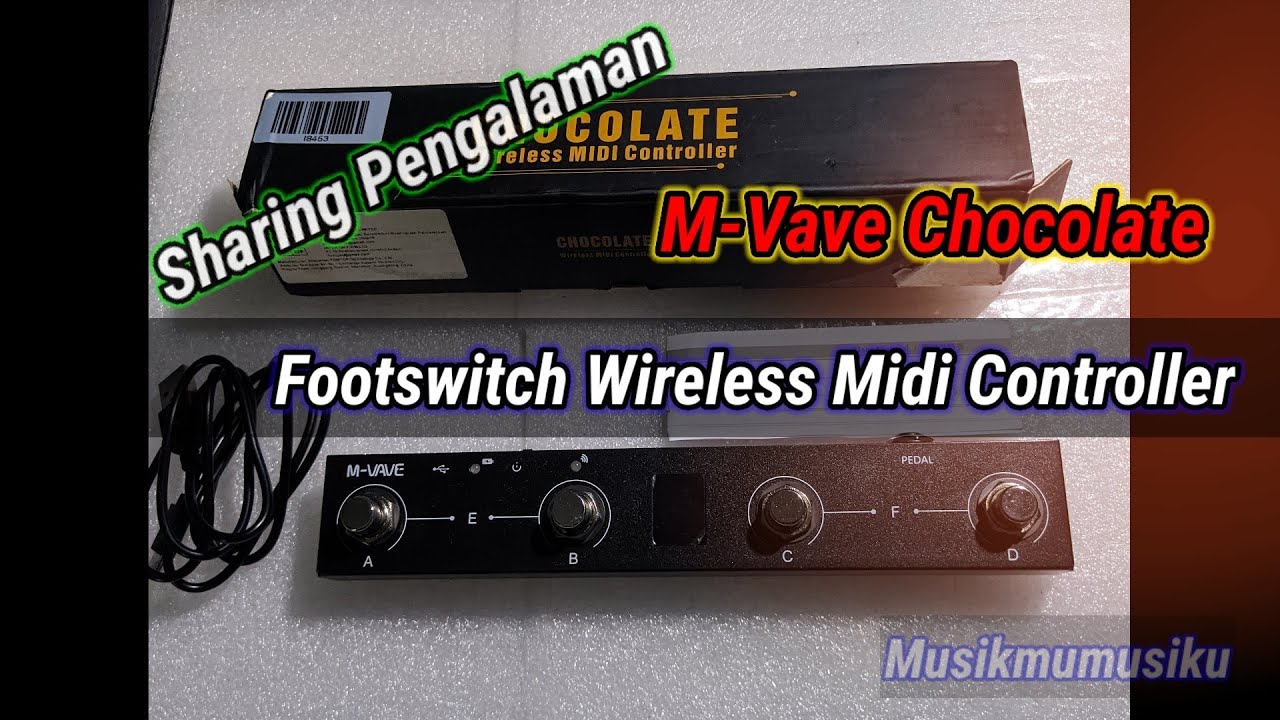 Mvave Chocolate Footswitch Controller Sharing - YouTube