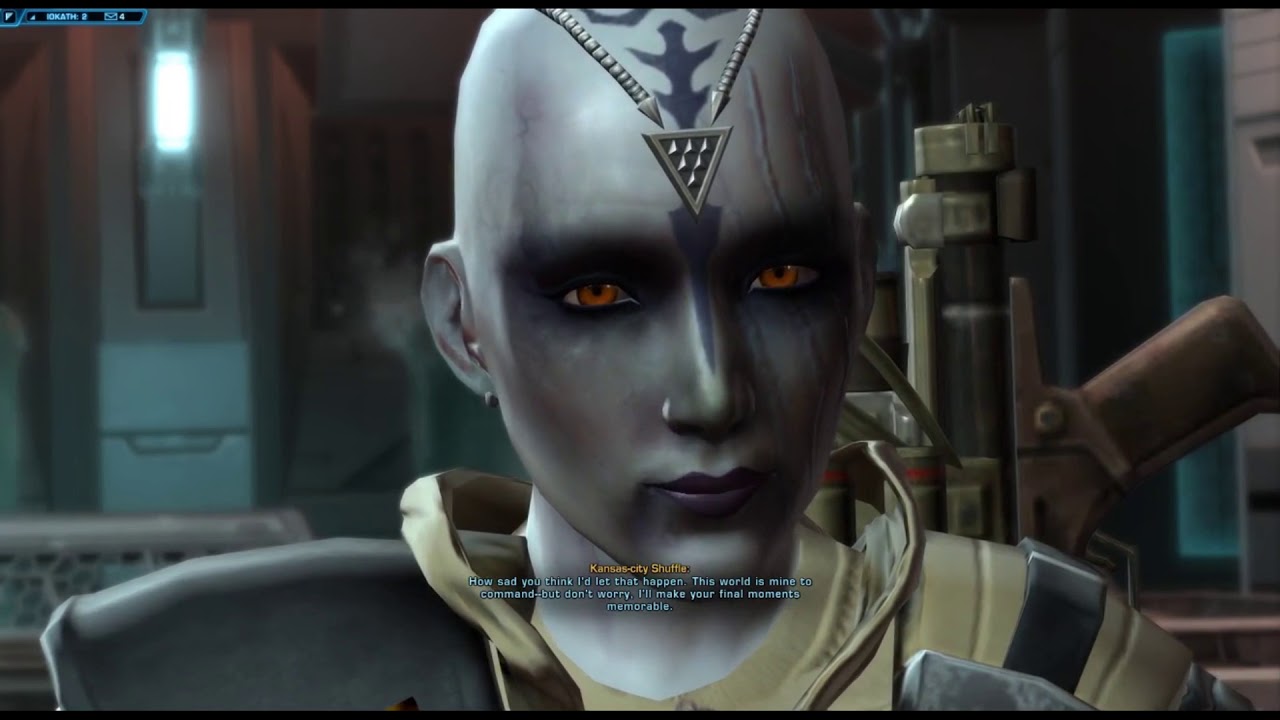 SWTOR Companion Reunion Scorpio Death - YouTube