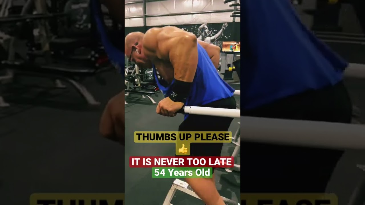 IT IS NEVER TOO LATE💪Masters bodybuilding over 50👉dips - YouTube