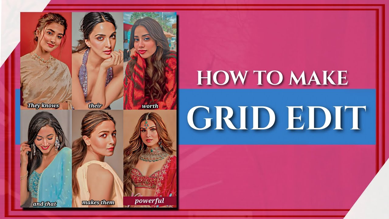 GRID EDIT PERFECT EDIT BY @linuscreations269 - YouTube