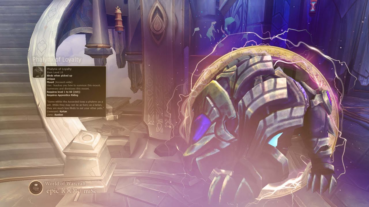 Phalynx of Loyalty Mount from the Mad Mortimer in Path of Ascention ...