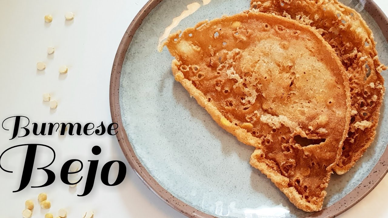 BEJO RECIPE | Burmese Split Chickpea Cracker | Pe KYAW | Bejo Burmese ...