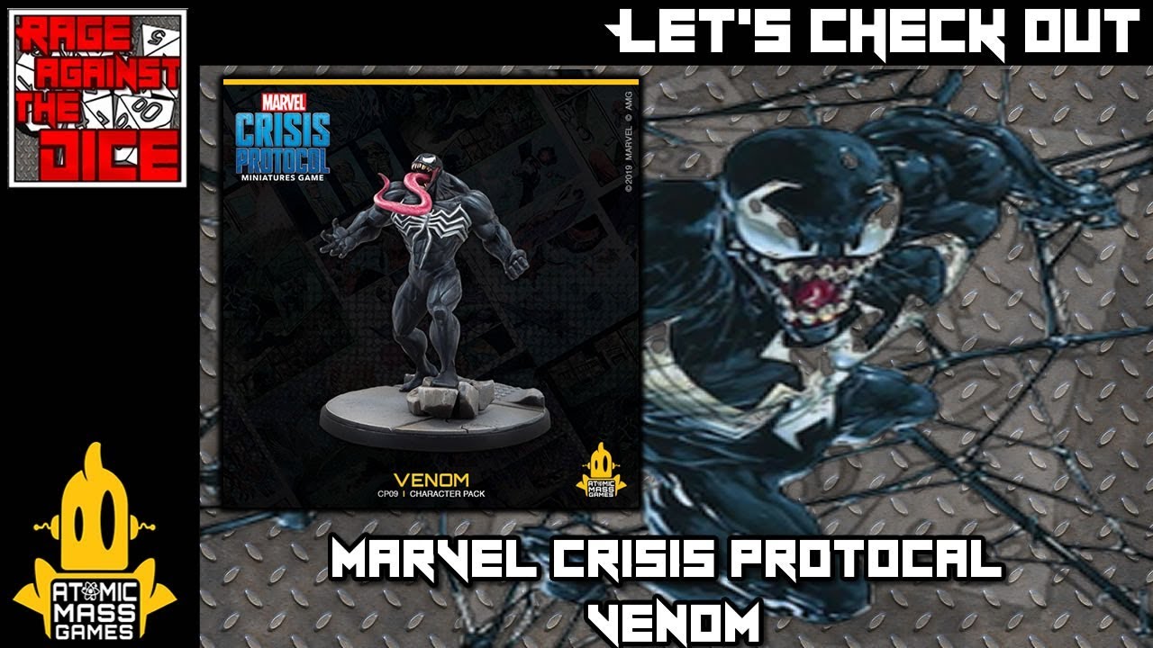 Let's check out Venom for Marvel Crisis Protocol by Atomic Mass Games ...