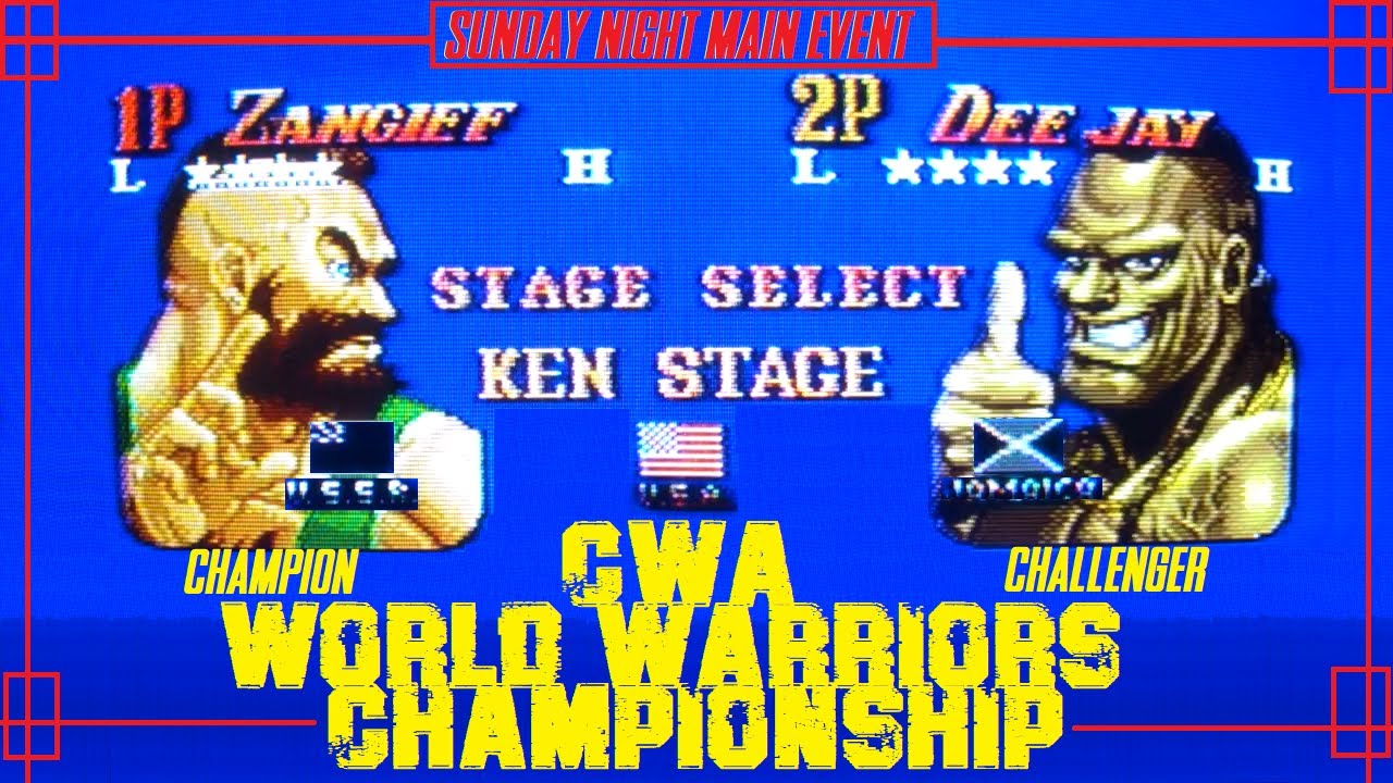 SUPER Street Fighter II (Super Nintendo) - CWA WORLD WARRIORS ...