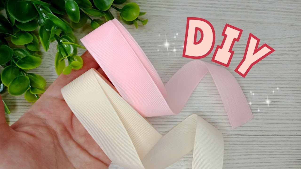 🎀TUTORIAL🎀 Ribbon Bows 🎀Step By Step🎀 - YouTube