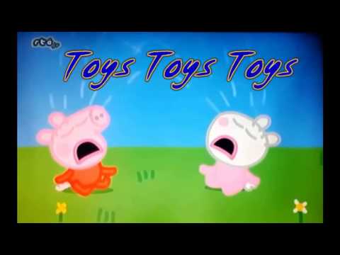 Baby Peppa and baby Suzy crying Peppa Pig