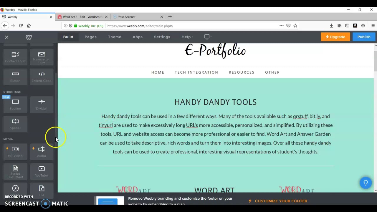 Word Art Embedding Tutorial - YouTube
