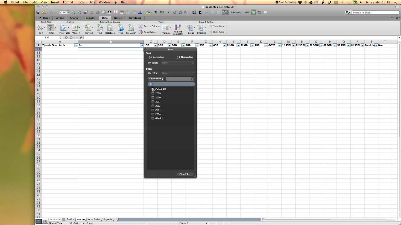 Excel - formatando tabelas complexas - YouTube