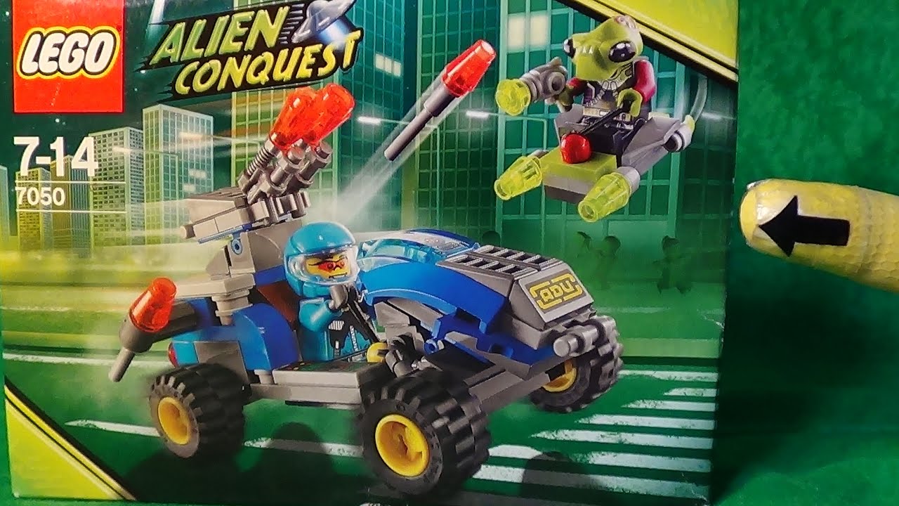 LEGO Alien Conquest ATV 7050 - YouTube