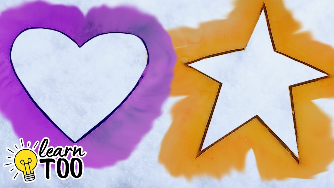 Shapes and Colors in the Snow | Part 2 | Learn Shapes and Colors for ...