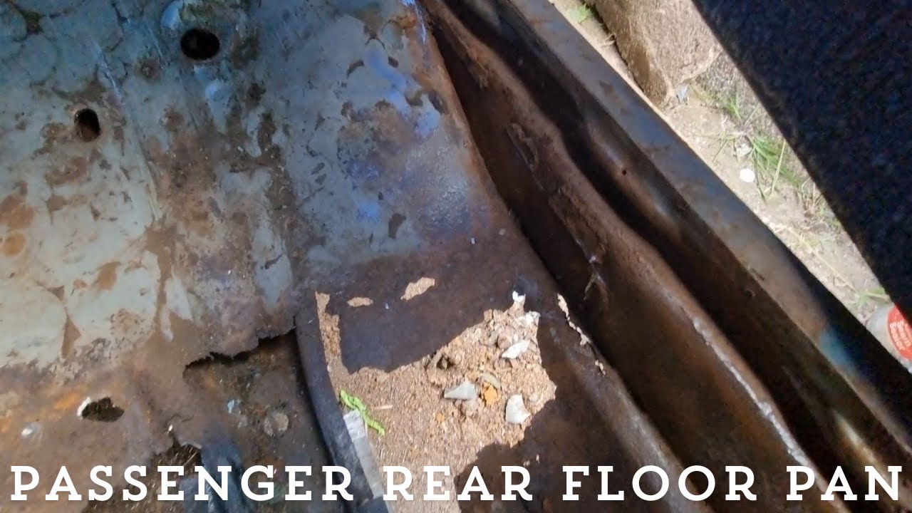 Cortina Mk4 Ghia 2.3 V6 - Passenger Rear Floor Pan P7 (P39) - YouTube