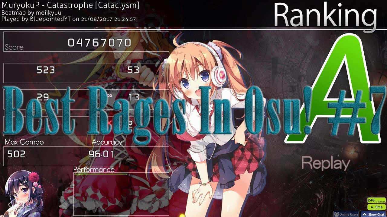 Best Rages In Osu! #7 - YouTube