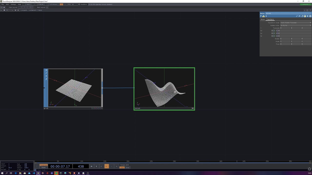 TouchDesigner 3D czesc1 - YouTube