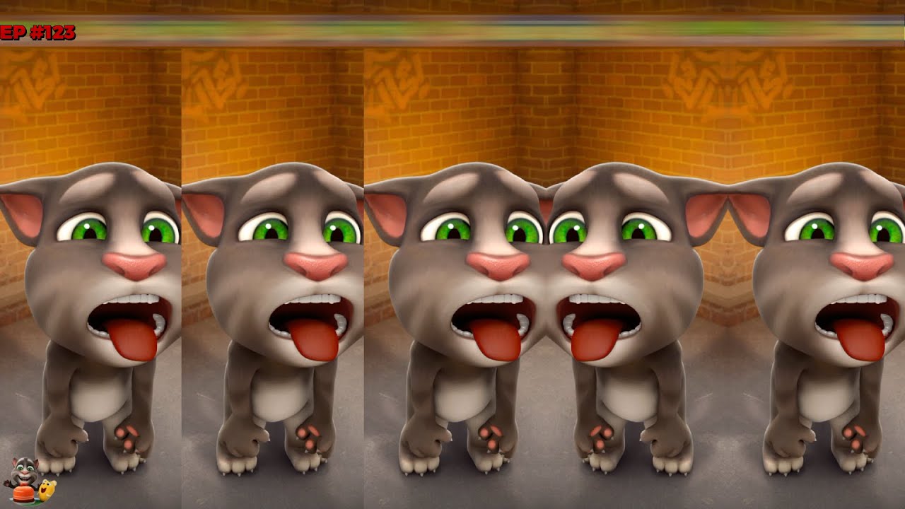 Talking Tom Cat Funny Reactions Gameplay #123 - YouTube
