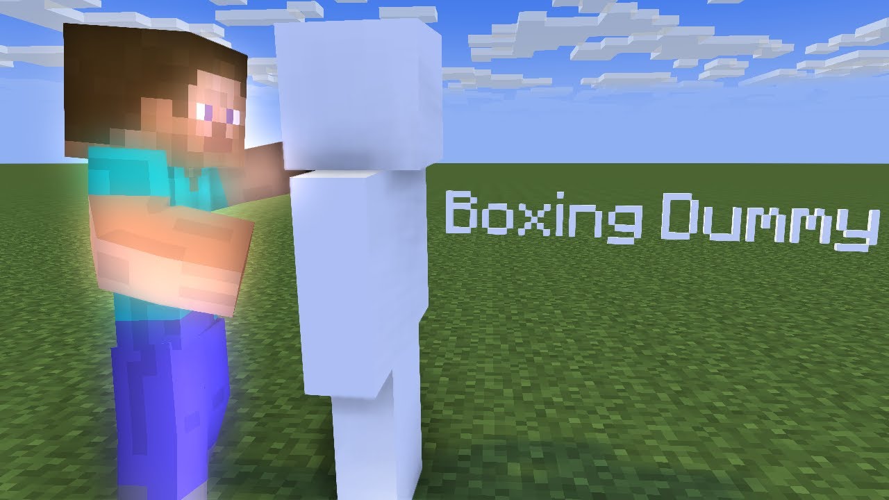 Boxing Dummy | Minecraft Animation - YouTube