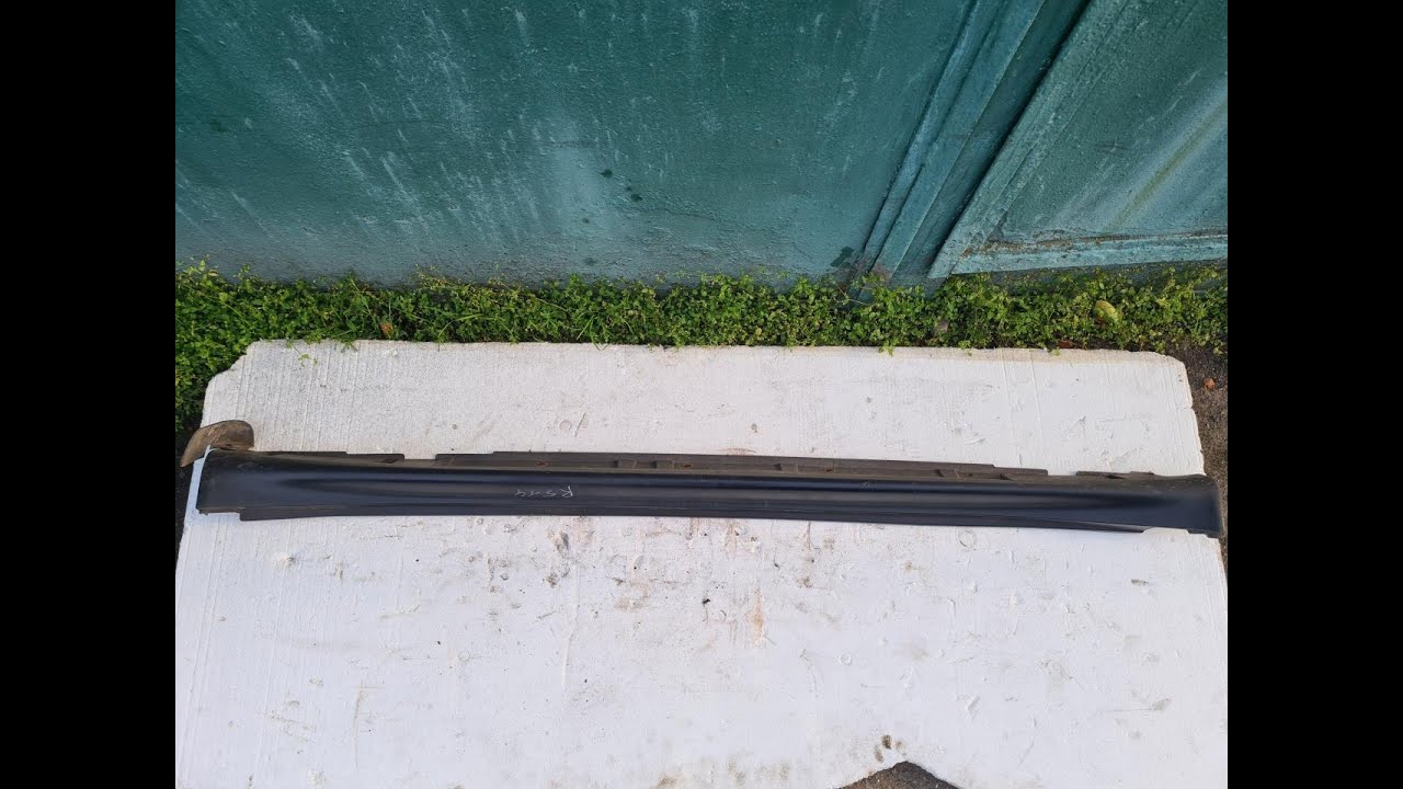 Накладка на порог левая Nissan Juke F15 768511KA6A - YouTube