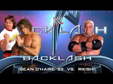 WWE Backlash 2003 (Match 2) Sean O'Haire vs Rikishi - YouTube