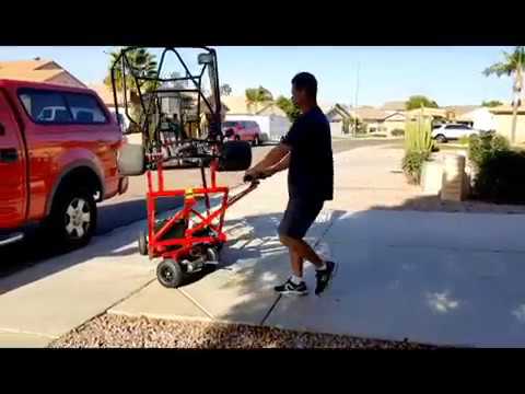 outlaw kart on Motorized electric Kart lift - YouTube