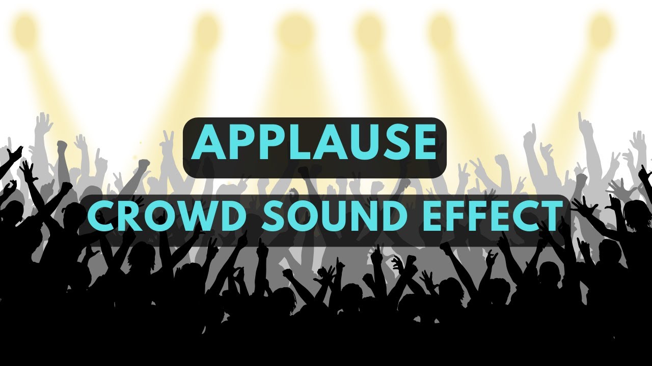 Crowd applause / FREE Sound Fx - YouTube