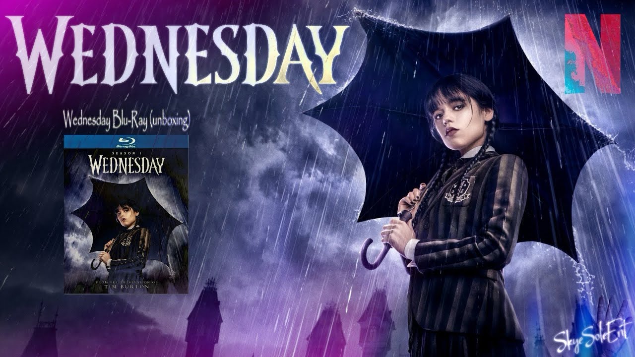 Wednesday Season 1 Blu-ray Unboxing - YouTube
