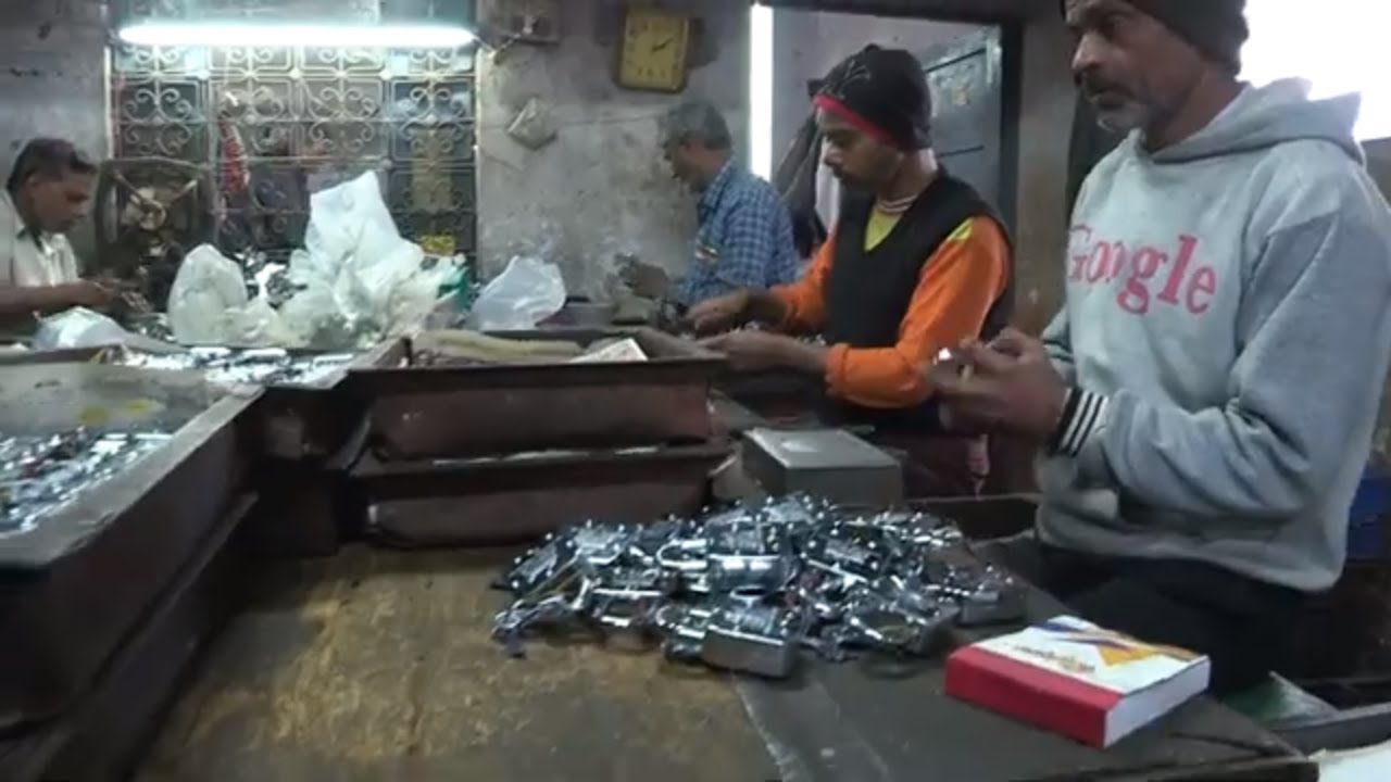 Making of Lock and Key| Video of Making Lock| Process of Key making ...