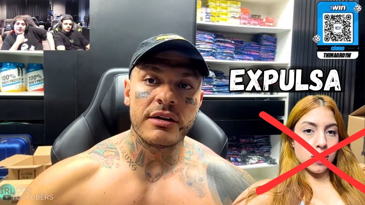Toguro explana Raissa Ruiva, Expulsa da Mansão Maromba em Live | ep 1 ...
