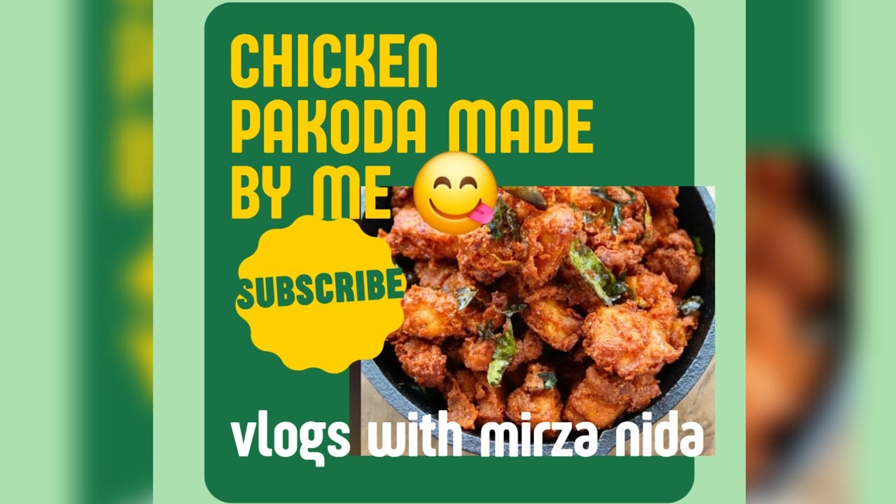 Chicken Pakoda made by me first time😋 ️ Ambedkar Garden Gaye ️ # ...