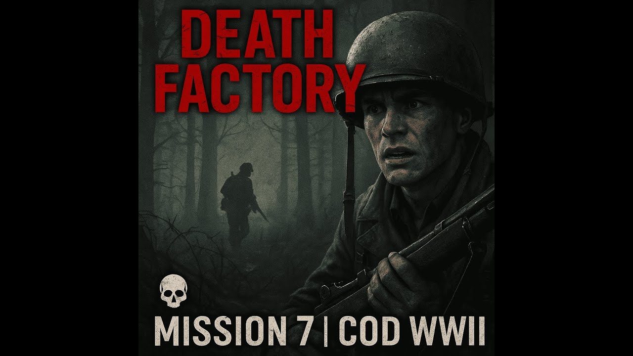 ☠️ Surviving the Horror | COD WWII Mission 7 - Death Factory - YouTube