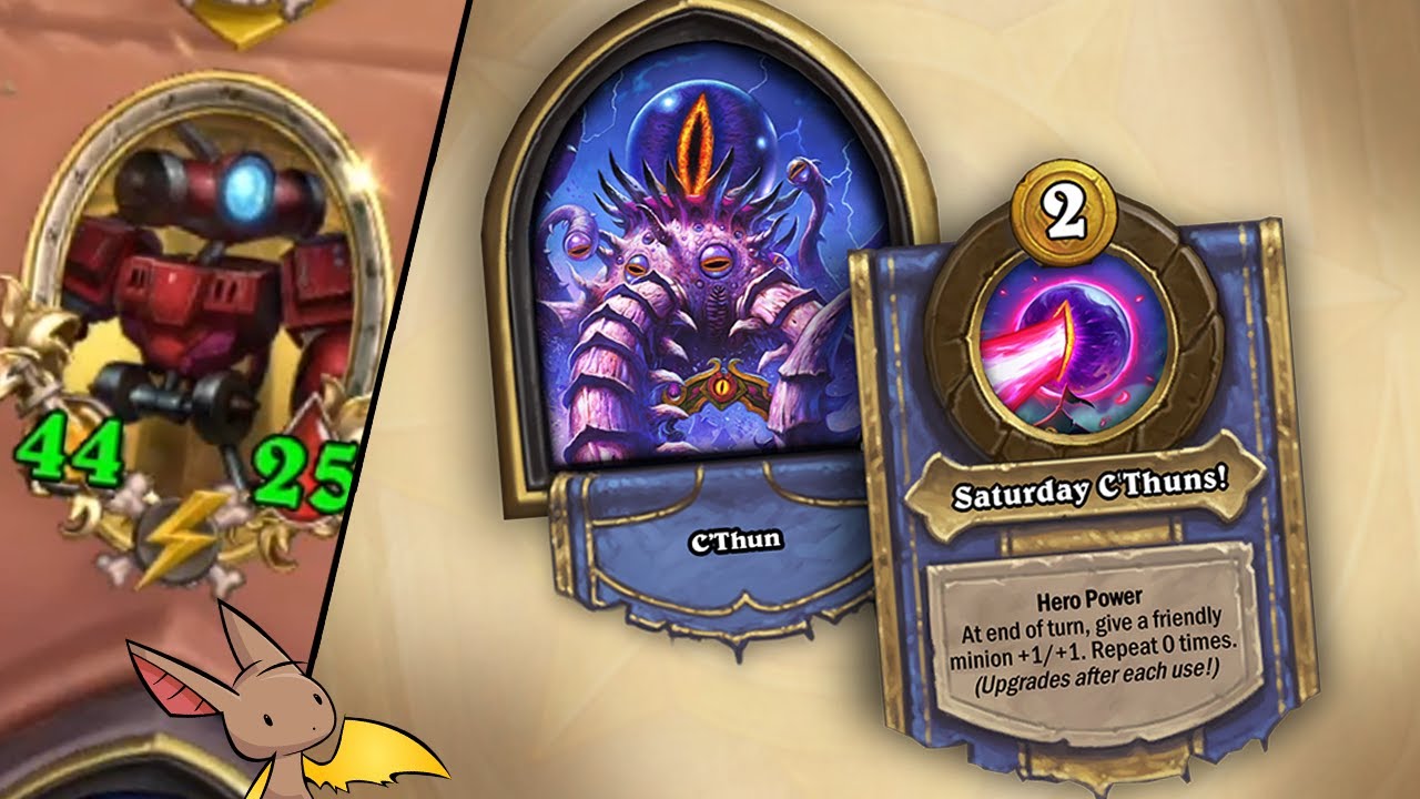 C'thun is Tier 1 CONFIRMED - Hero Power EVERY Turn - YouTube