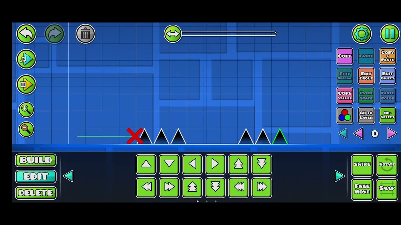 how to use start pos. in geometry dash. - YouTube