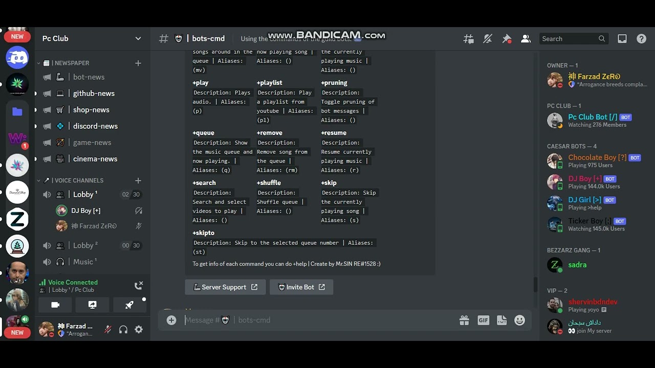 discord DJ Bot - YouTube