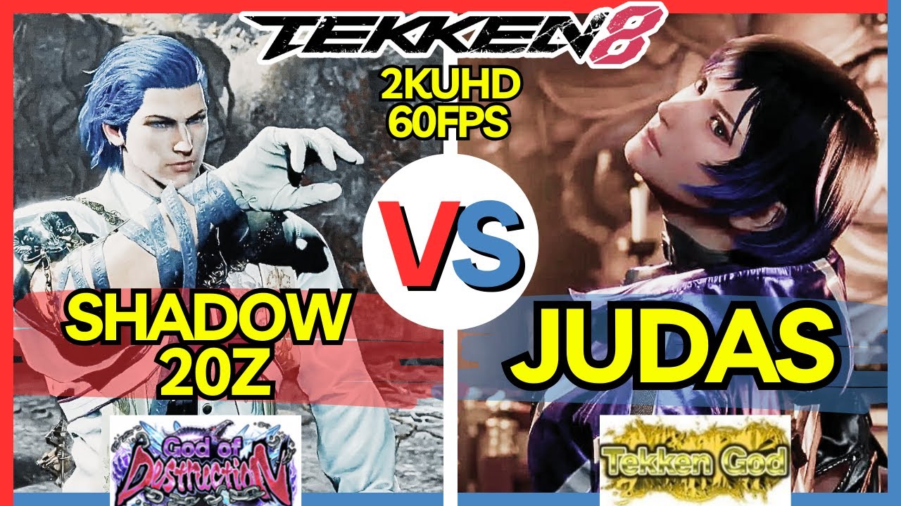 T8 Pro 🕹️ Shadow 20z (#1 Claudio) vs Judas (Reina) 🕹️ Tekken 8 Replays ...