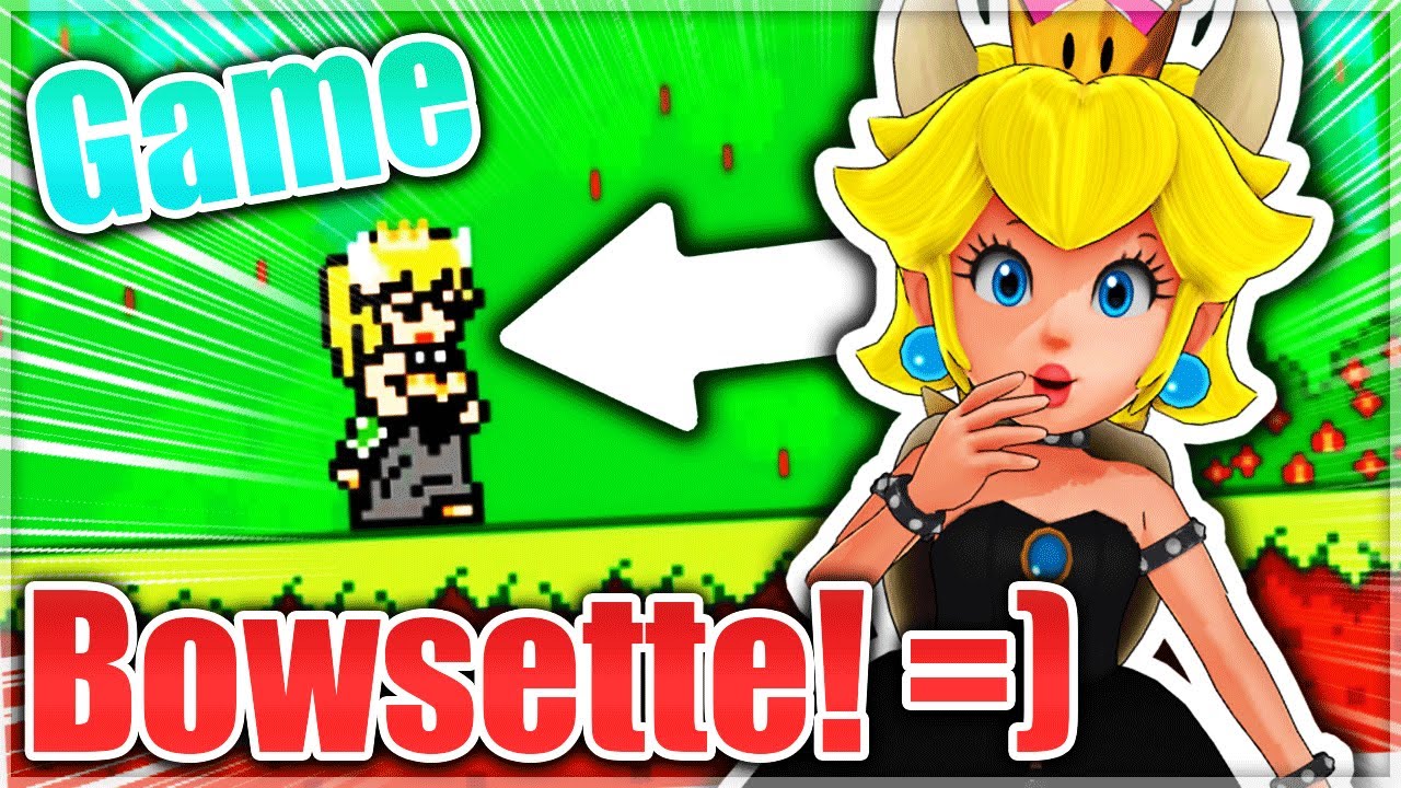 Super BOWSETTE Bros! Bowsette killt Toads!😰| Mario Fan Games | Piuus ...