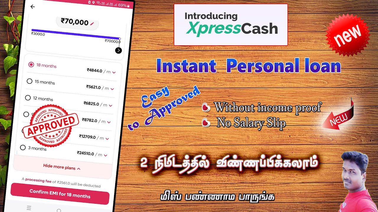 express Instant personal loan Apply with loan aggrement sign full ...