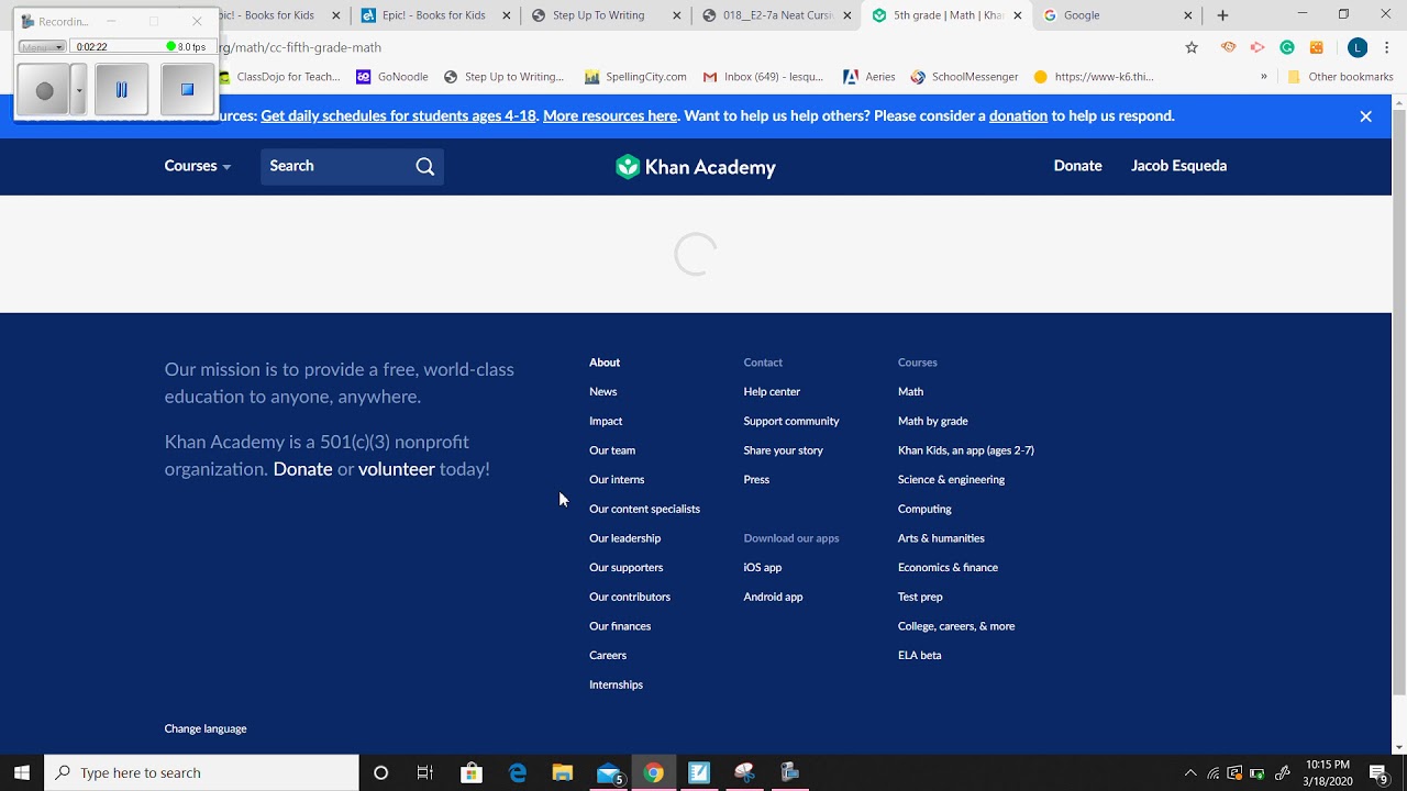 Khan Academy Basics Logins and important info - YouTube
