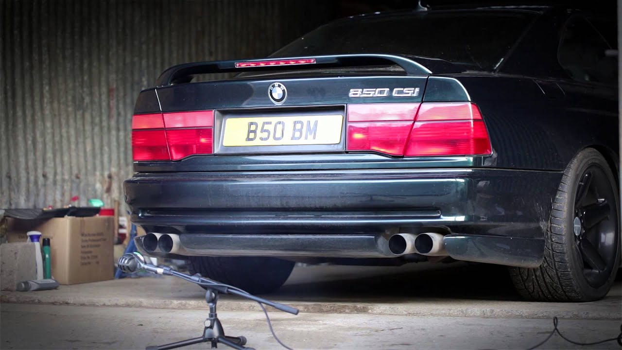another 850 csi exhaust recording microphone test - YouTube