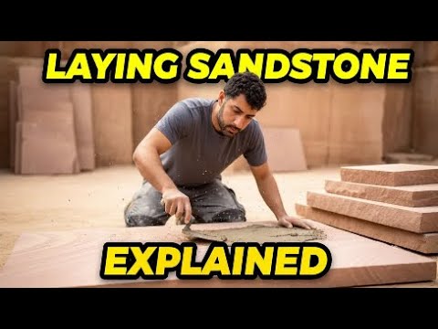 How To Build With Sandstone (Mortar type and techniques) - YouTube