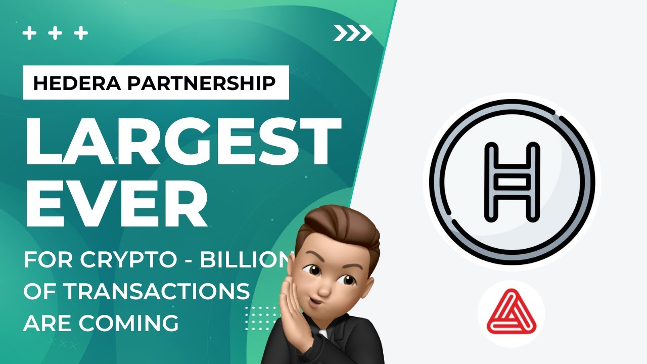 ⚡ BILLIONS OF TRANSACTIONS ON HEDERA! THIS PARTNERSHIP CHANGES ...