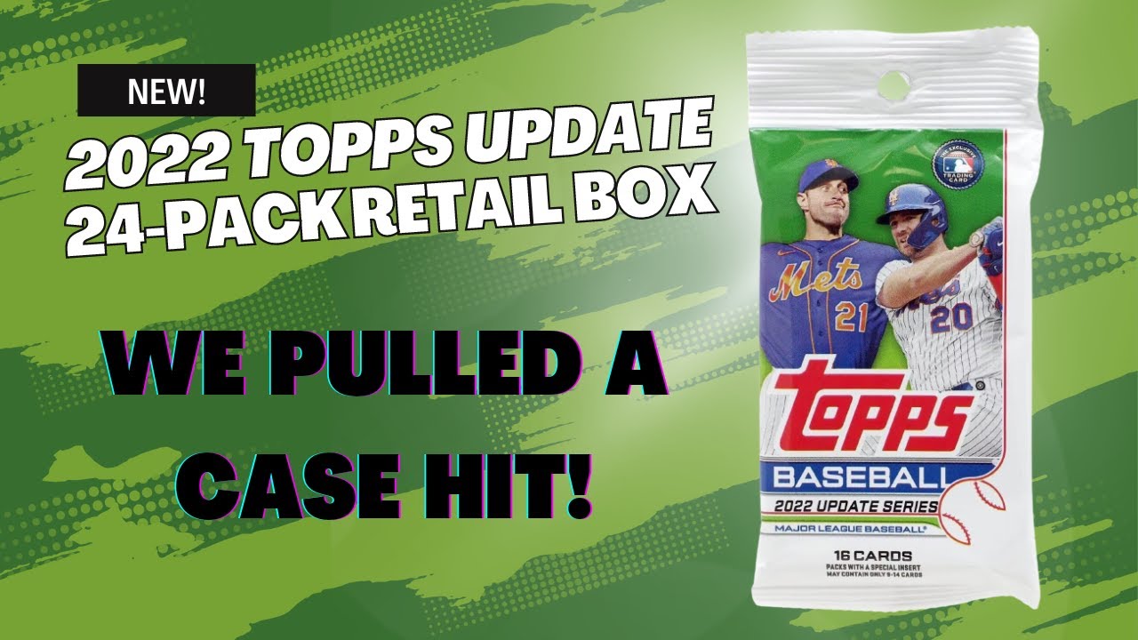 🚨 WE PULLED A CASE HIT! 🚨 | 2022 Topps Update Baseball 24-Pack Retail ...