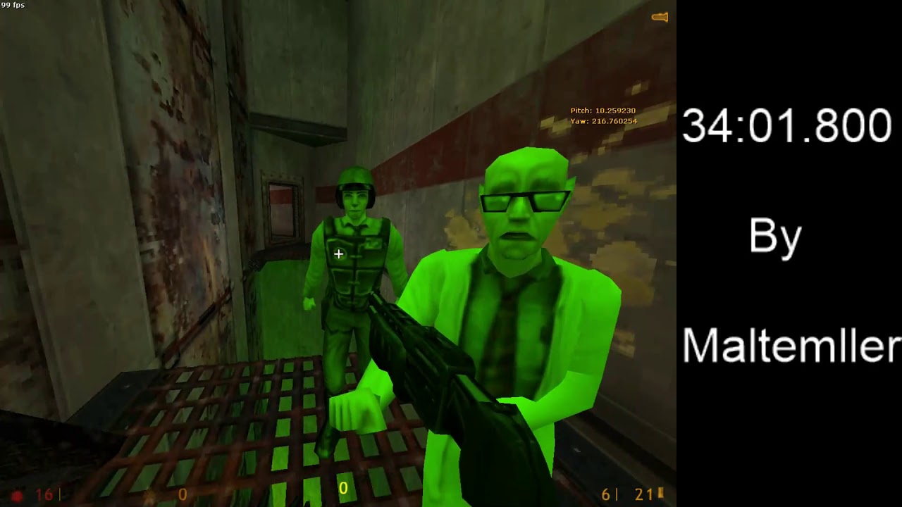 Half-Life In 34:01 - YouTube