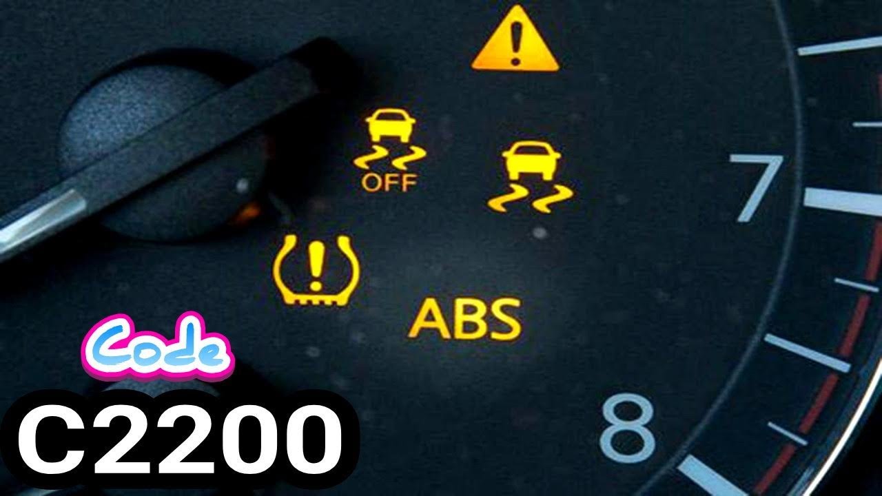 Here's why this car computer ABS module may need to be fixed. C2200 ...