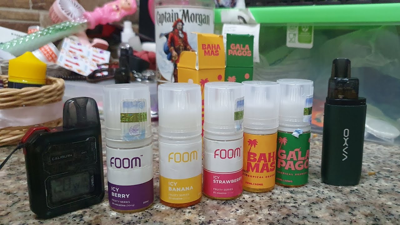 Nyobain Liquid Rasa Tropical Orange & Tropical Soursop by FOOM - YouTube