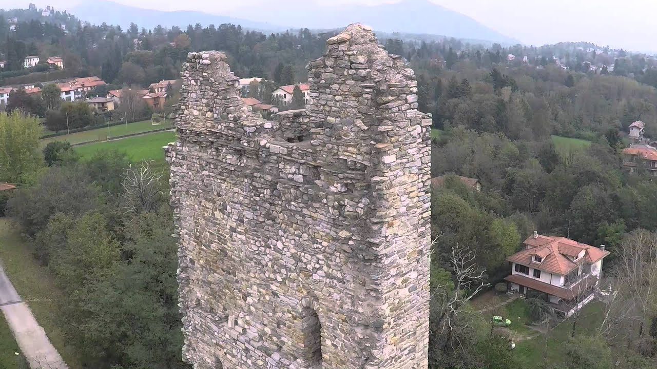 Torre di Velate - Varese, Italia, Italy, riprese aeree, Tower, gopro ...