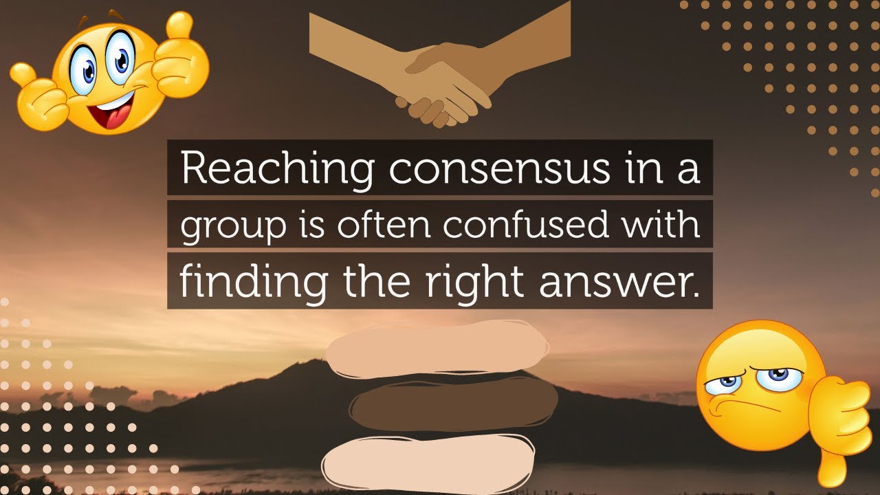 100% Consensus is NOT a thing - YouTube