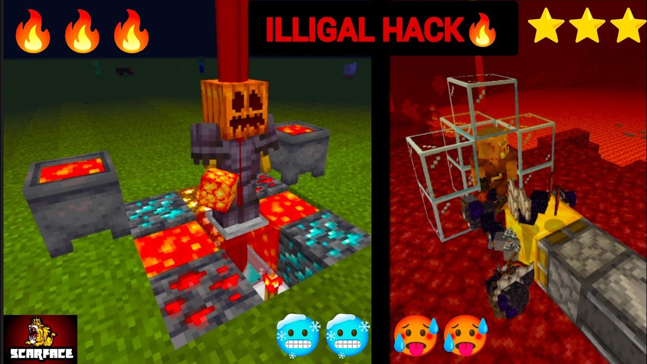 🦁Top 2 Illegal Hacks On Minecraft🔥Try This Illigal Hacks in your ...
