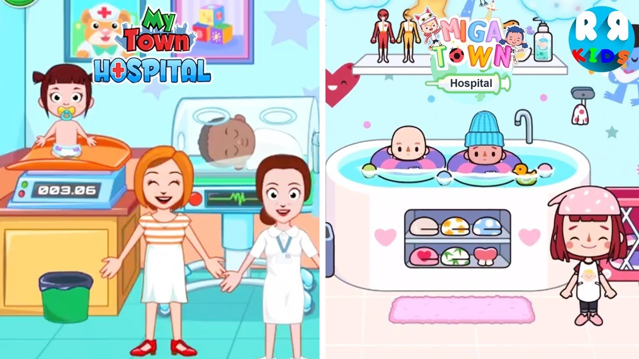 New Baby Born in Hospital - Miga Town: My Hospital and My Town ...