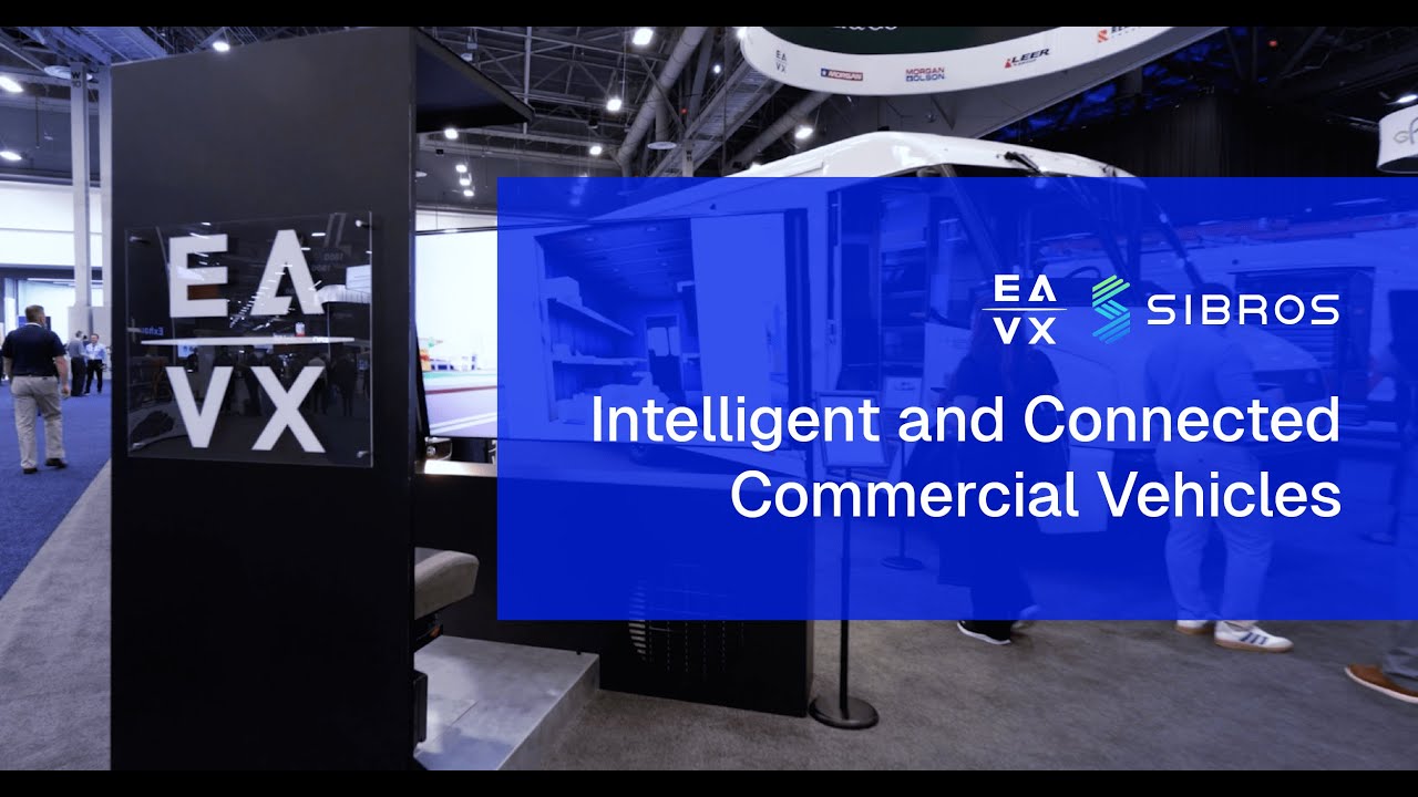 EAVX x Sibros | Intelligent and Connected Commercial Vehicles - YouTube