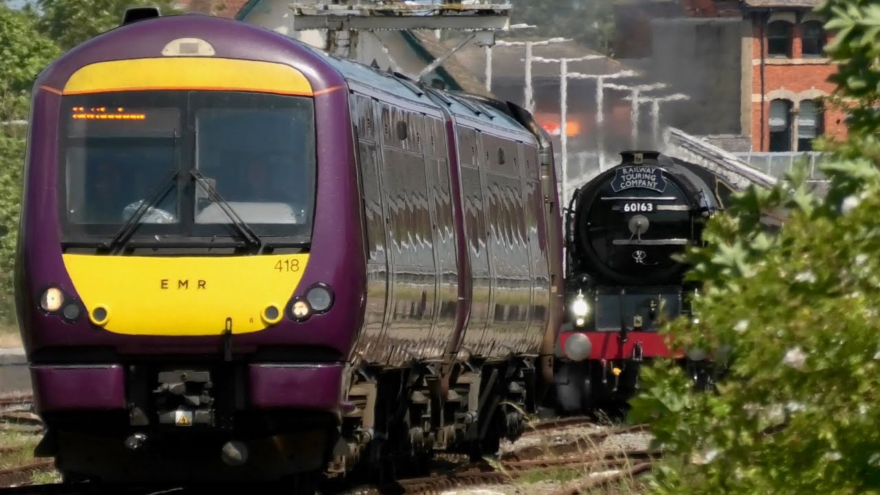 EMR Class 170 - 170418 Departs Skegness For Nottingham - Saturday 14th ...
